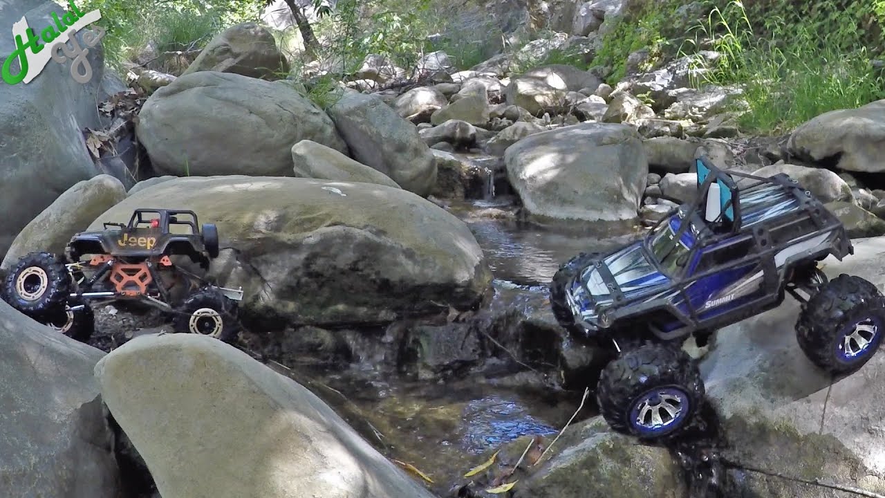 Summit + Redcat RS10 Ojai Creek Crawling 4K - YouTube
