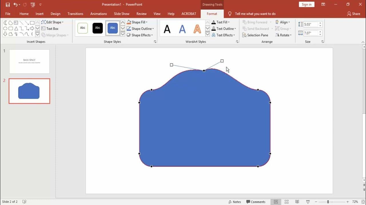 How add a connection point to a shape in PowerPoint - YouTube