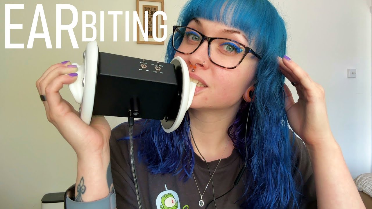 ASMR Squeaky Ear Biting - YouTube
