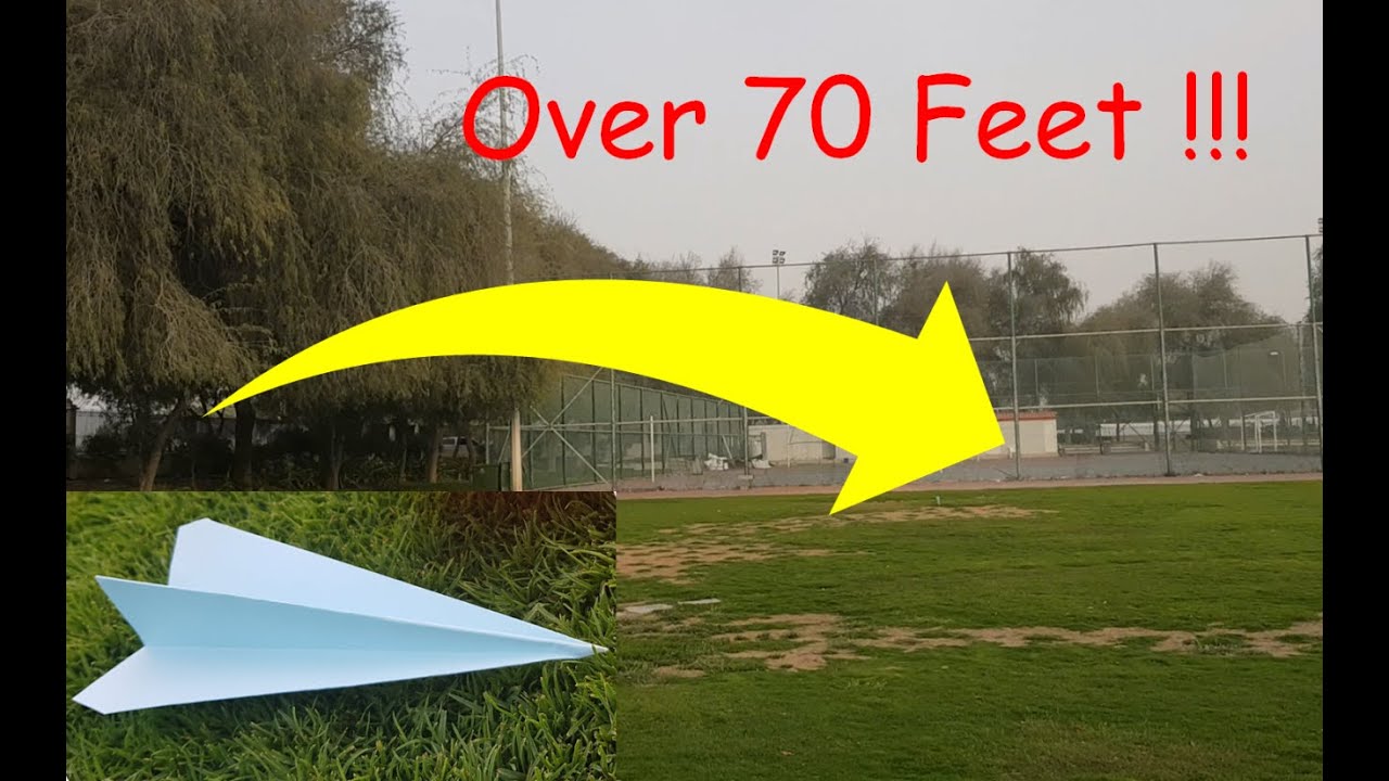 LONG RANGE LONG DISTANCE PAPER AIRPLANE Far Flying Paper Planes long-range-long-distance-paper-airplane-far-flying-paper-planes