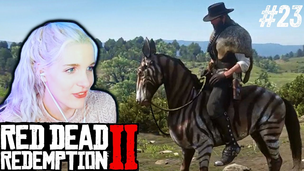 We Found A Zebra! Can We Keep It?! - | Red Dead Redemption 2 | Lets ...