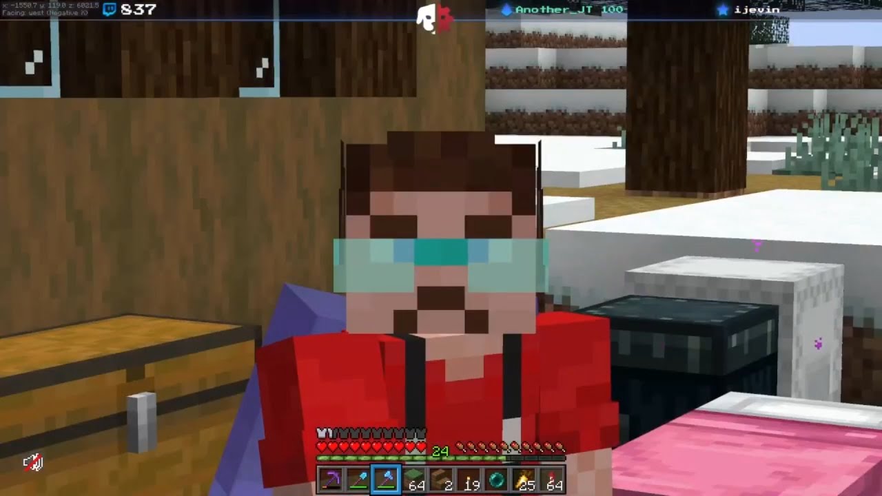 Rendog Stream VOD from 02/21/23 Working on the Boat Race! [Hermitcraft ...