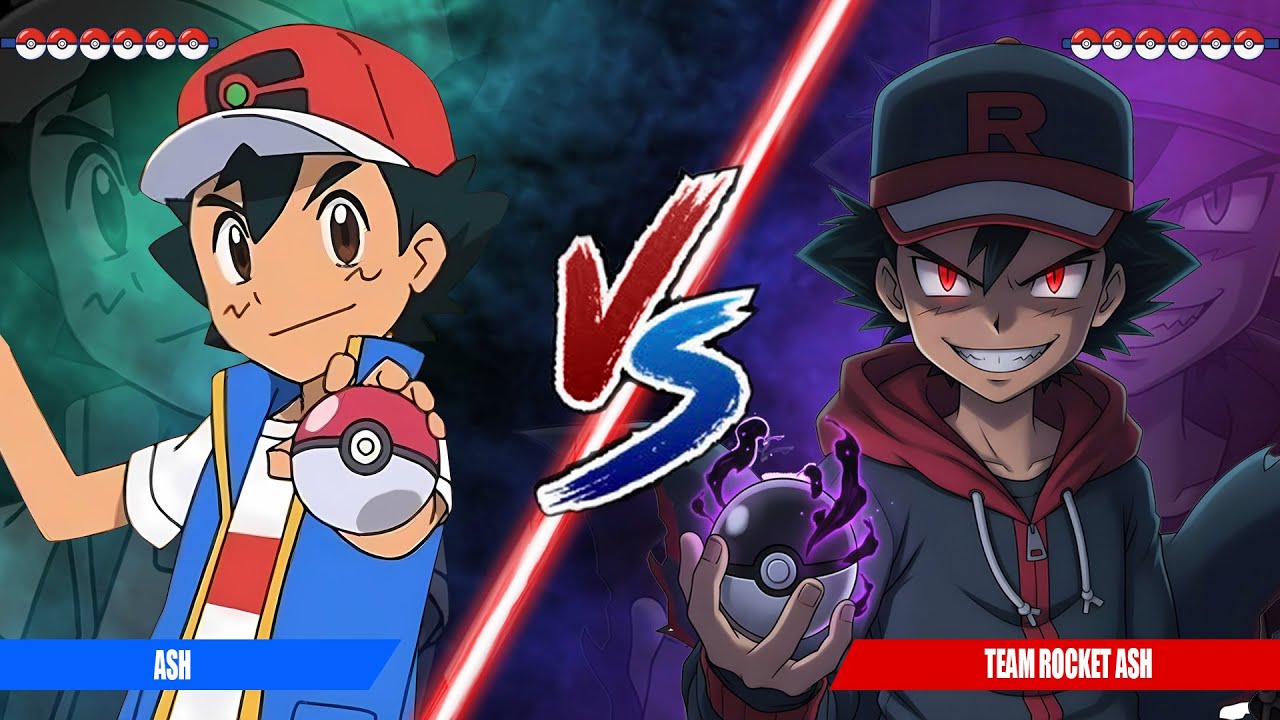 Pokémon Battle Multiverse: ASH Vs. TEAM ROCKET ASH - YouTube