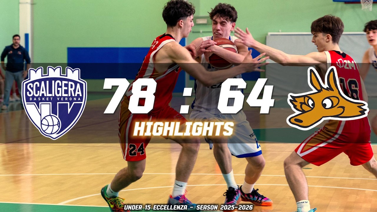 U15 Eccellenza | Tezenis VR - Basket Salzano 03 | HIGHLIGHTS | Match ...