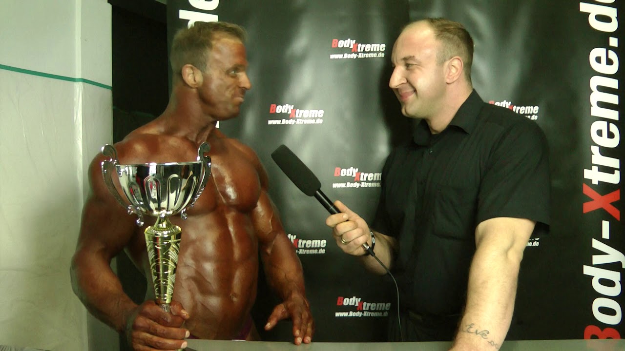 Interview Frank Ruben Sieger Masters Classic Bodybuilding @Int Junioren ...
