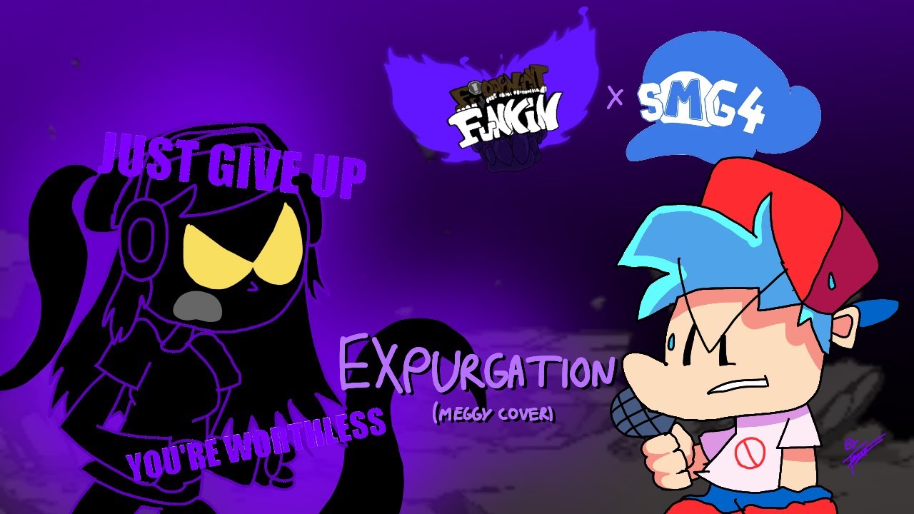 Expurgation but Shadow Meggy sings it (Friday Night Funkin' Tricky Mod ...