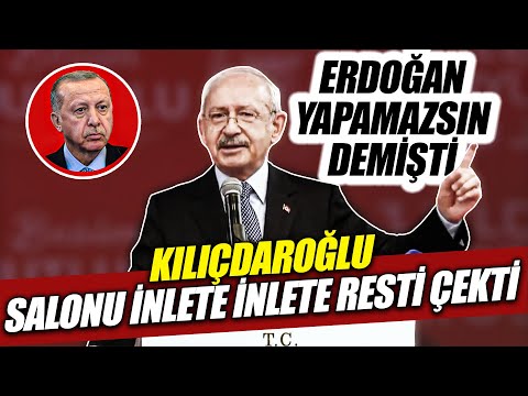 Erdoğan yapamazsın demişti: Kılıçdaroğlu \