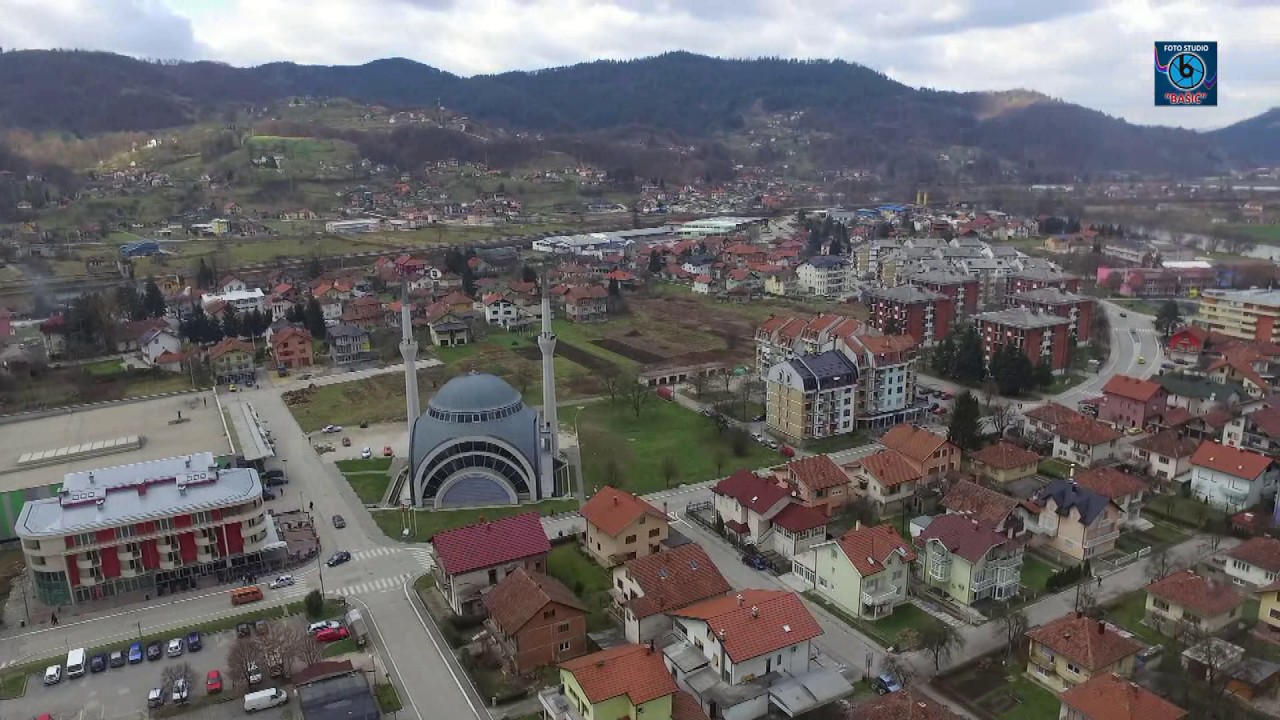Maglaj - Snimci iz zraka - Areal City Landscape - Bosnia and ...