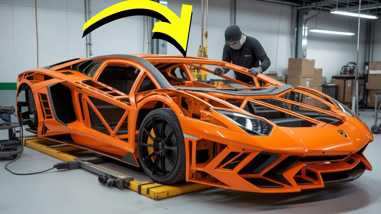 Homemade Lamborghini Build | Full Production Process from Start to ...
