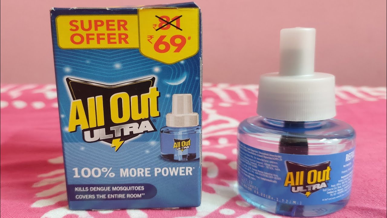 All Out Ultra Mosquito Killer Repellent।All Out Liquid Review। - YouTube