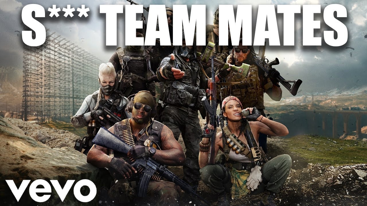 SHIT TEAM MATES - Official Warzone Song - YouTube