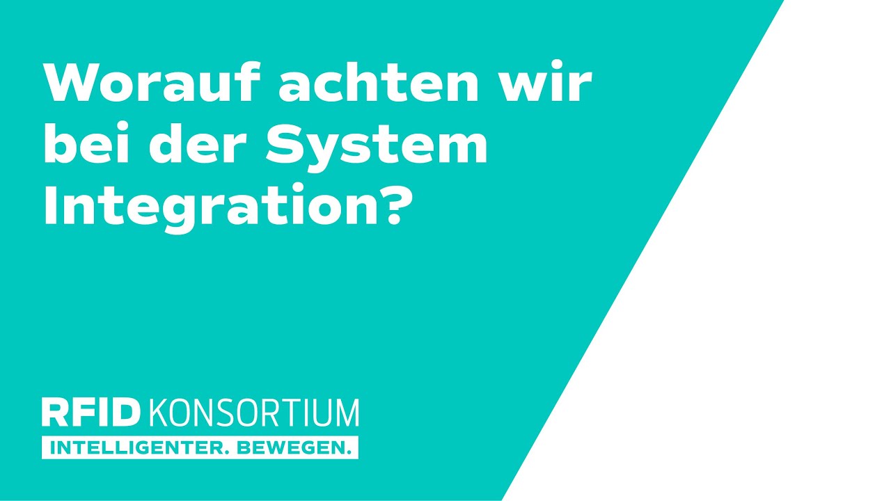 Worauf achten wir bei der System Integration? - YouTube
