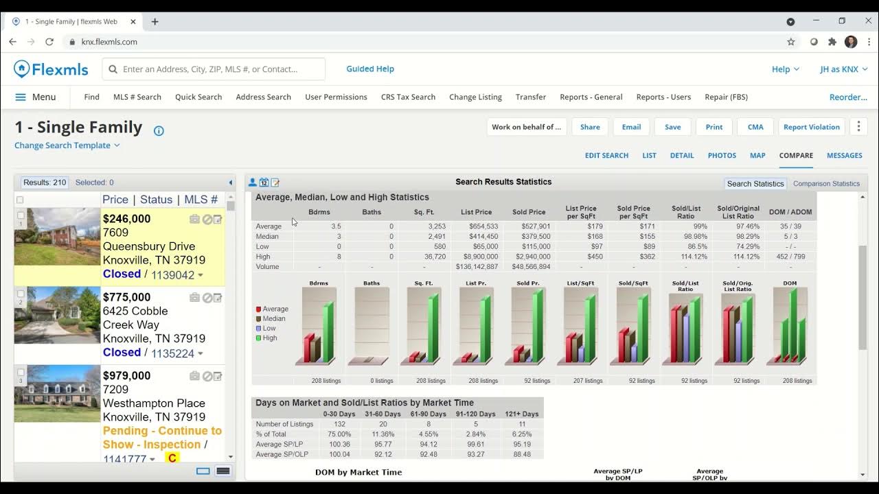 Tips and Tricks - Using the Compare Feature in FlexMLS - YouTube
