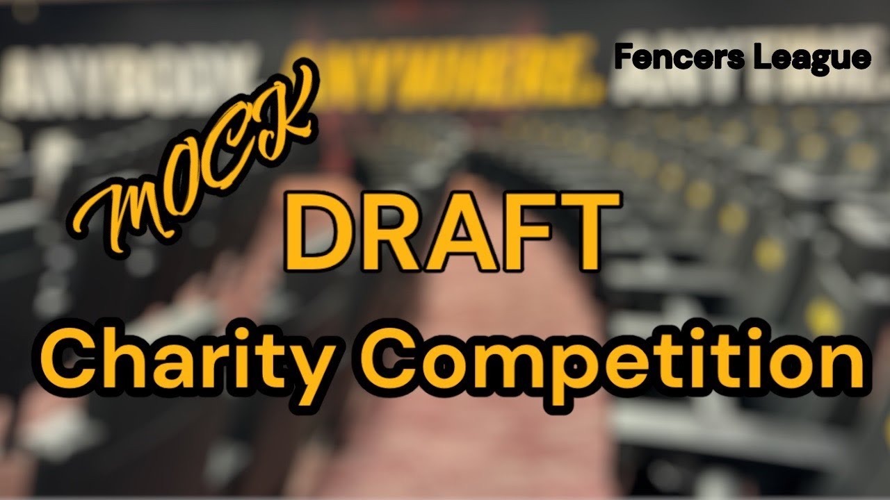 Mock Draft 💞 Charity 💞 Competition - YouTube