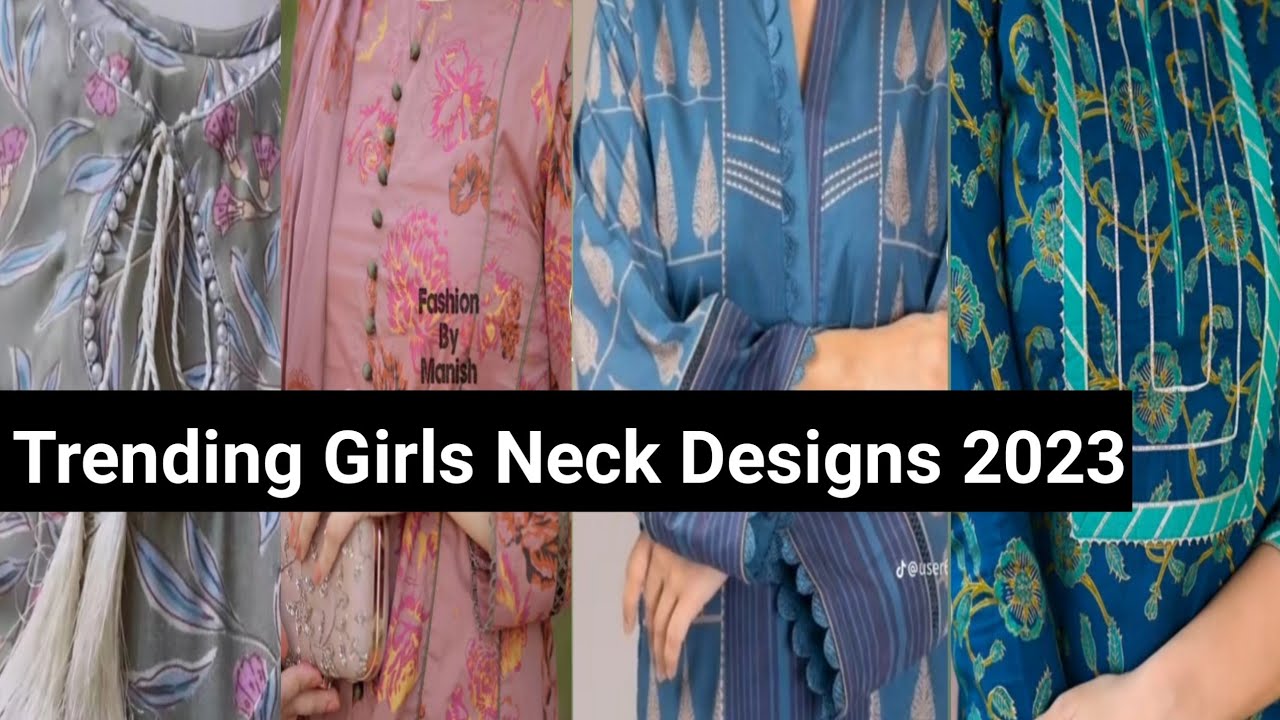 Latest Girls Neck Designs 2023 | Trending Neck Designs | Galon K ...
