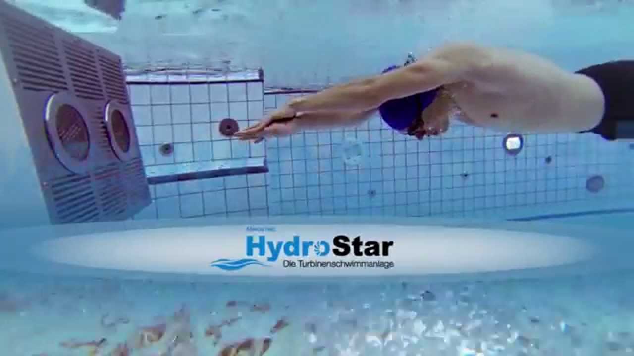 Die Gegenstromschwimmanlage - Hydro Star von Binder - YouTube