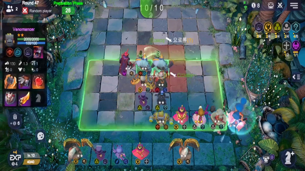 Auto Chess - Overpowered Venomancer (3 Stars) in Action with 0.2 Attack ...