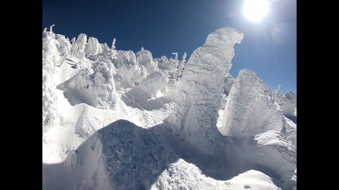 GoPro〜Mt Nishi-Azuma Snow Monsters / 西吾妻山のスノーモンスター - YouTube