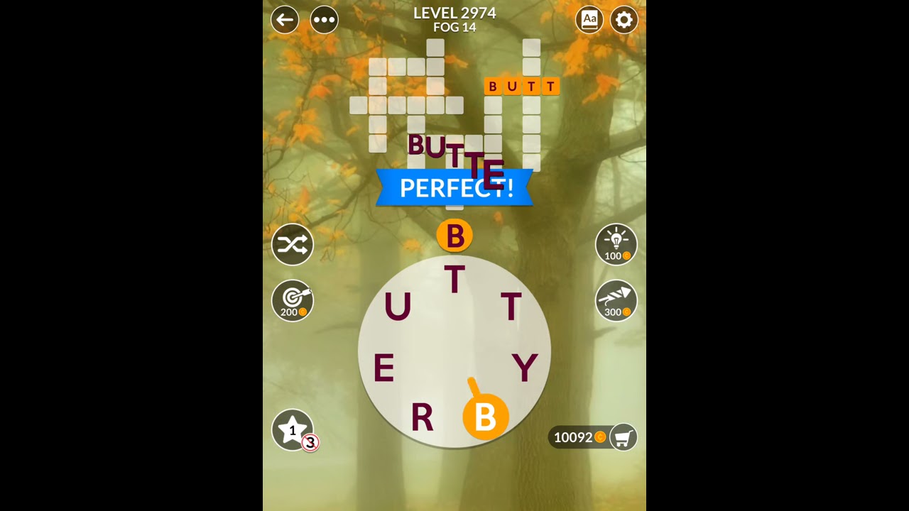 Wordscapes Level 2974 Answers - YouTube