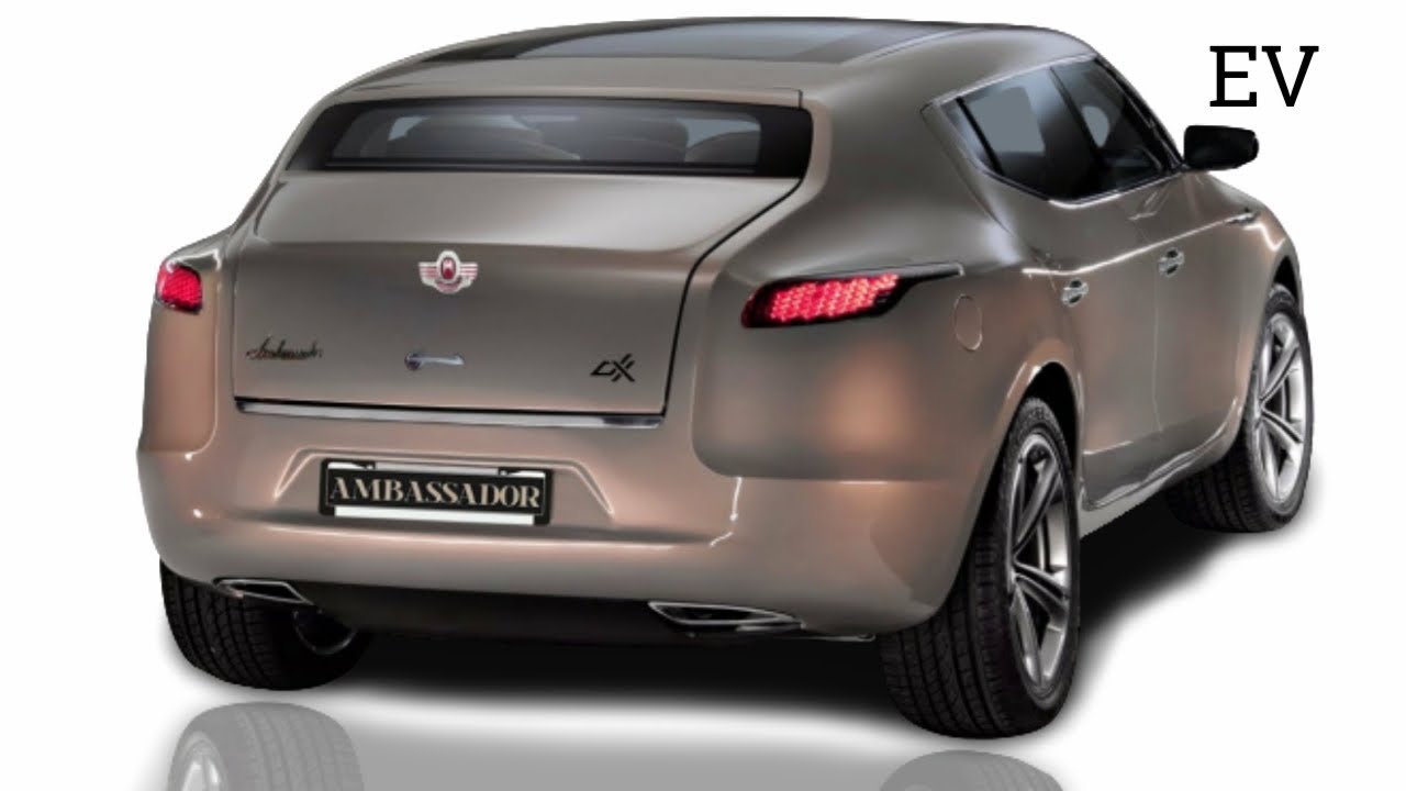 Ambassador EV Premium Car Relaunch India - YouTube