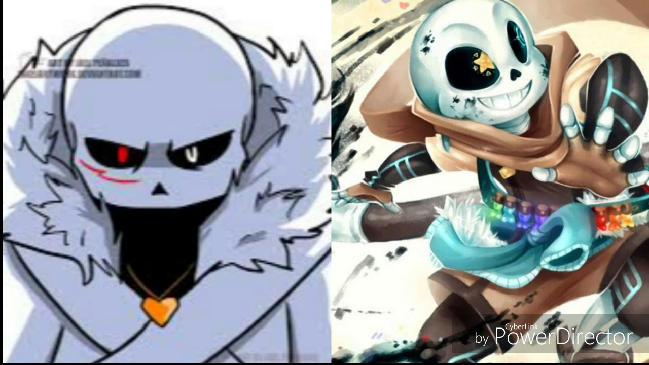 Cross!Sans vs Ink!Sans Stronger Than You Duet - YouTube