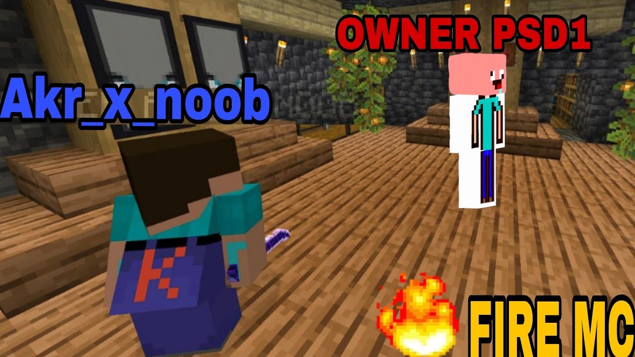 I joined @PSD1 bhai's minecraft lifesteal server [FIRE MC] #firecup - YouTube