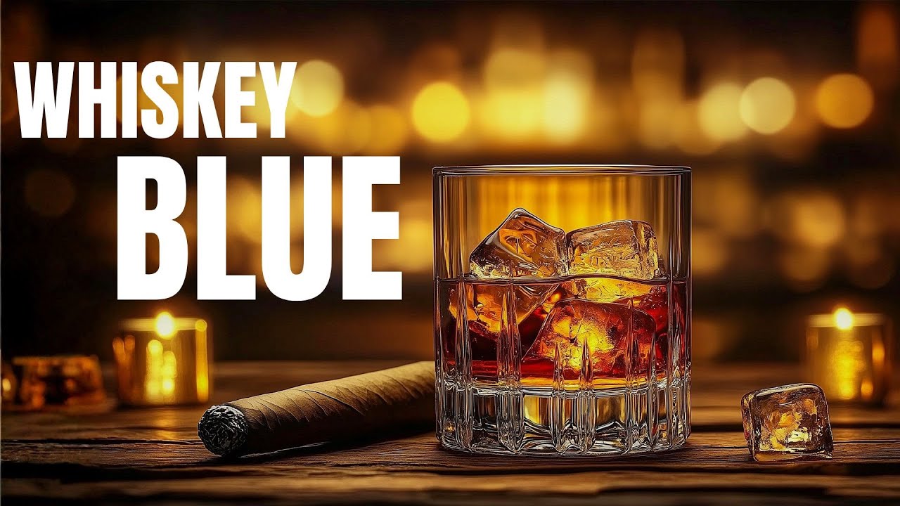 Whiskey Lounge Blue Guitar | Soulful Blues Night Music for Relaxation ...