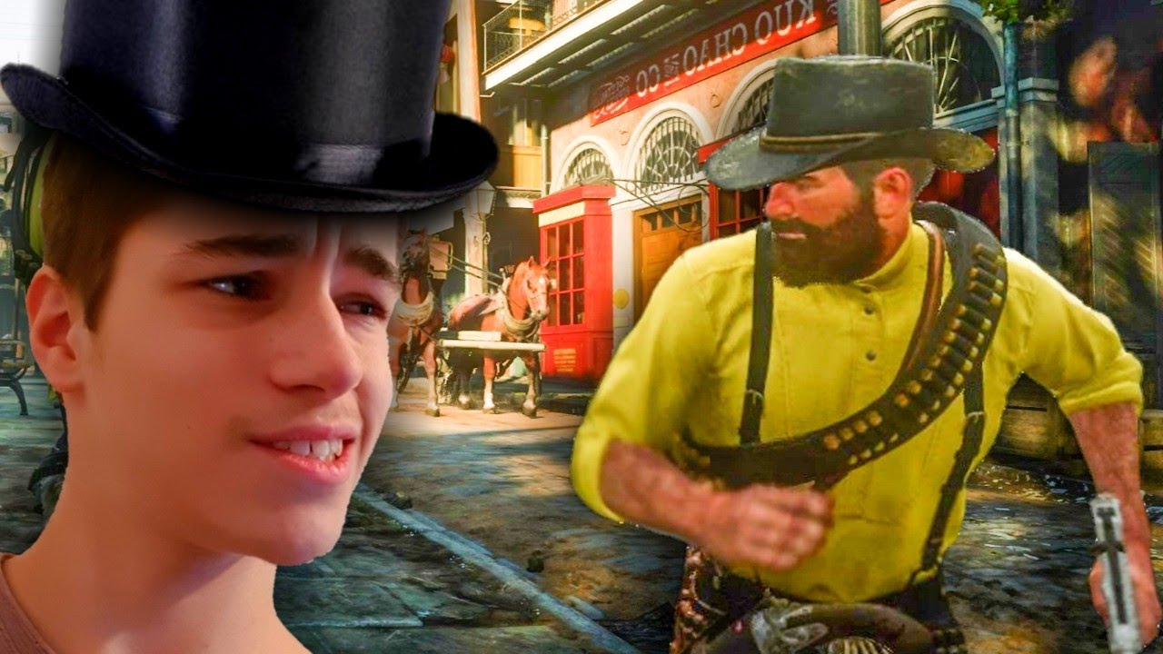 Größte Stadt ERKUNDEN in Red Dead Redemption 2 🚋🎩 - YouTube