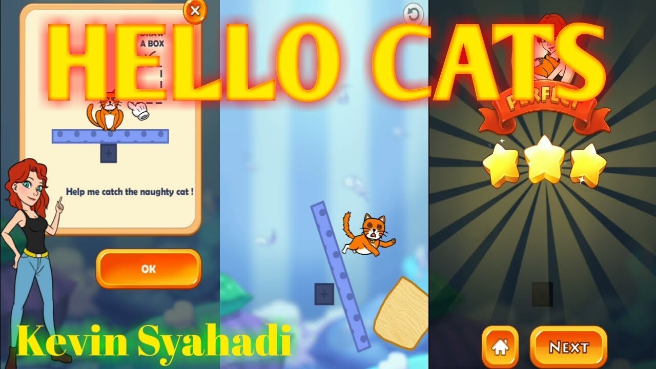 KUCINGNYA NGAMBEK(HELLO CATS GAME) - YouTube