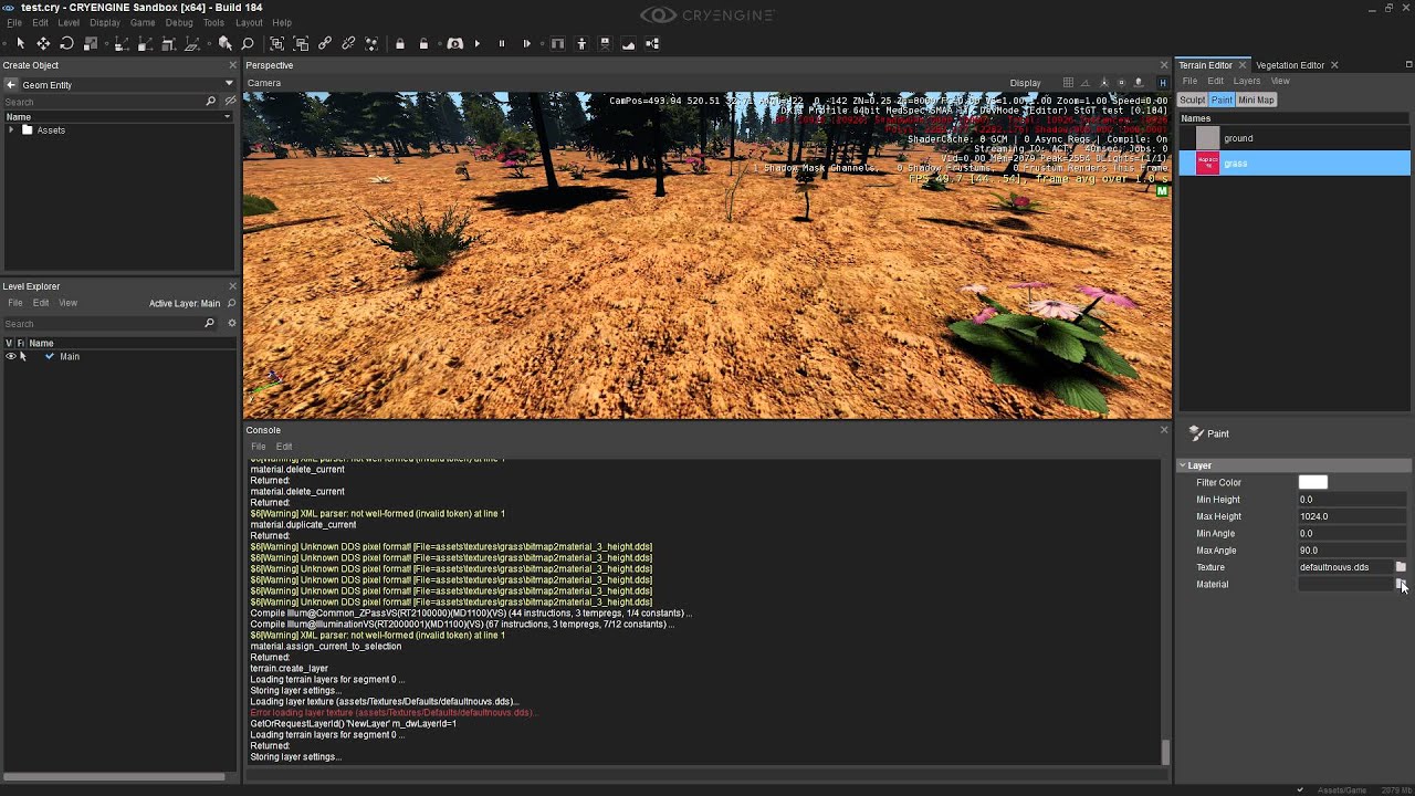 CryEngine V Layer Painting - YouTube