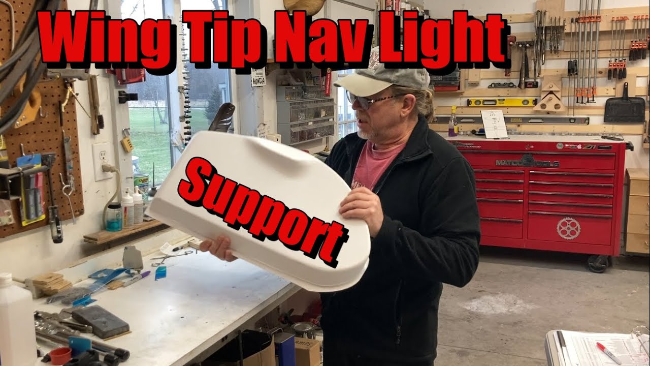 Zenith CH 750 Cruzer Build...Wing Tip Nav Light Support. part 10 - YouTube