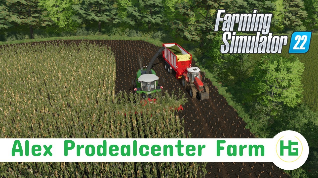 Chopping Maize! FS22 Timelapse Alex Prodealcenter Farm #19 - YouTube