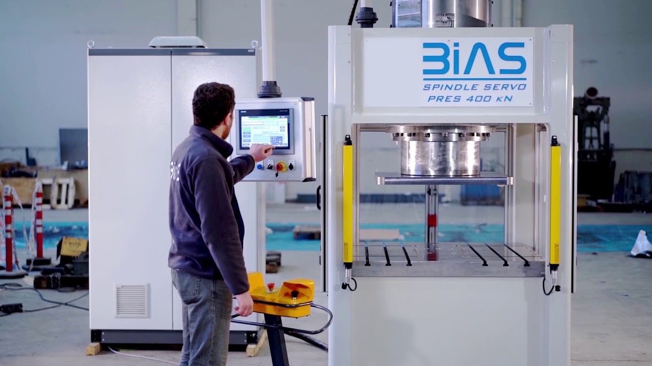 Bias Servo Spindle Press, white good sector, automotive sector, press ...