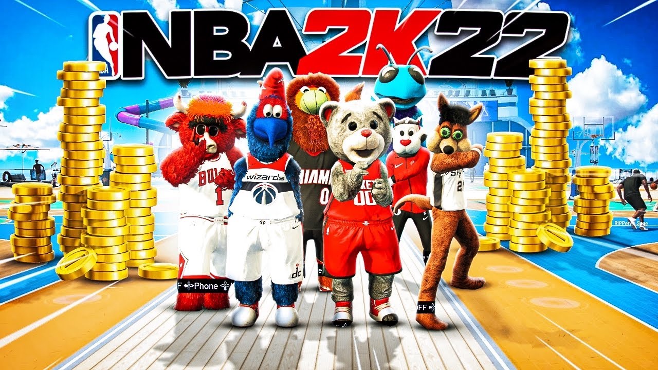 Winning a Game using EVERY MASCOT in NBA2K22! Spending 10 MILLION VC ...