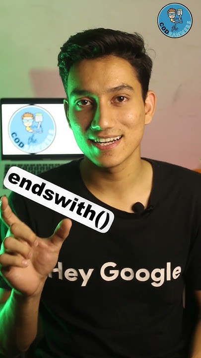 Using Endswith To Find If A String Ends With A Particular Value Python Coding String Methods