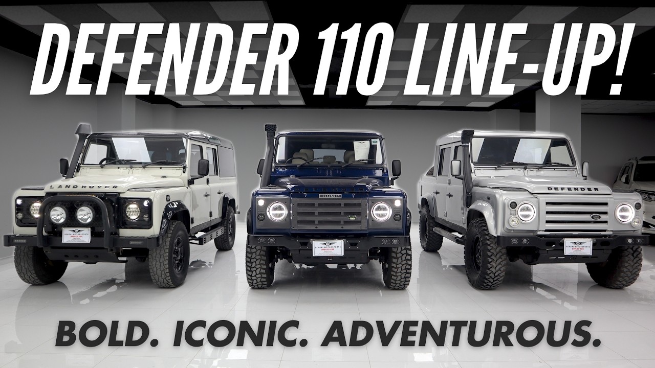 Land Rover Defender Jeep & Truck Line-up. King of Off-Road? - YouTube