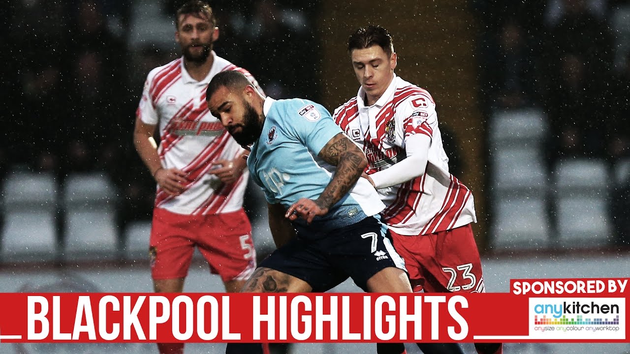 HD HIGHLIGHTS | Stevenage 0-2 Blackpool | League Two 2016/2017 - YouTube