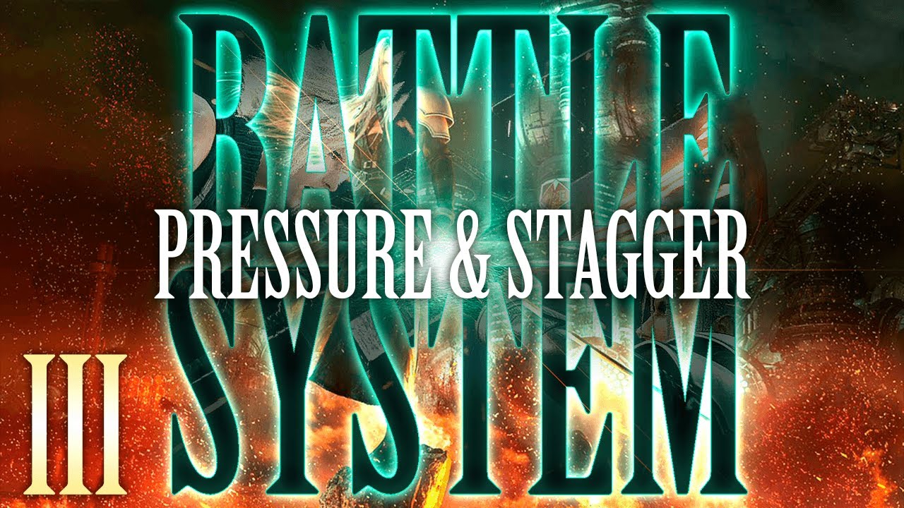 FF7R Battle System - Pressure & Stagger - YouTube
