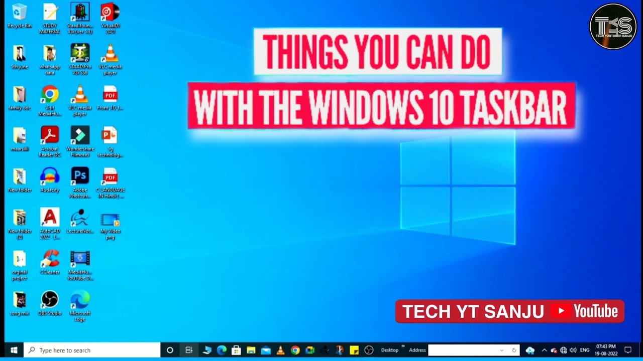 Taskbar Hidden Tricks do yo know ? | Amazing Things you can do with the ...