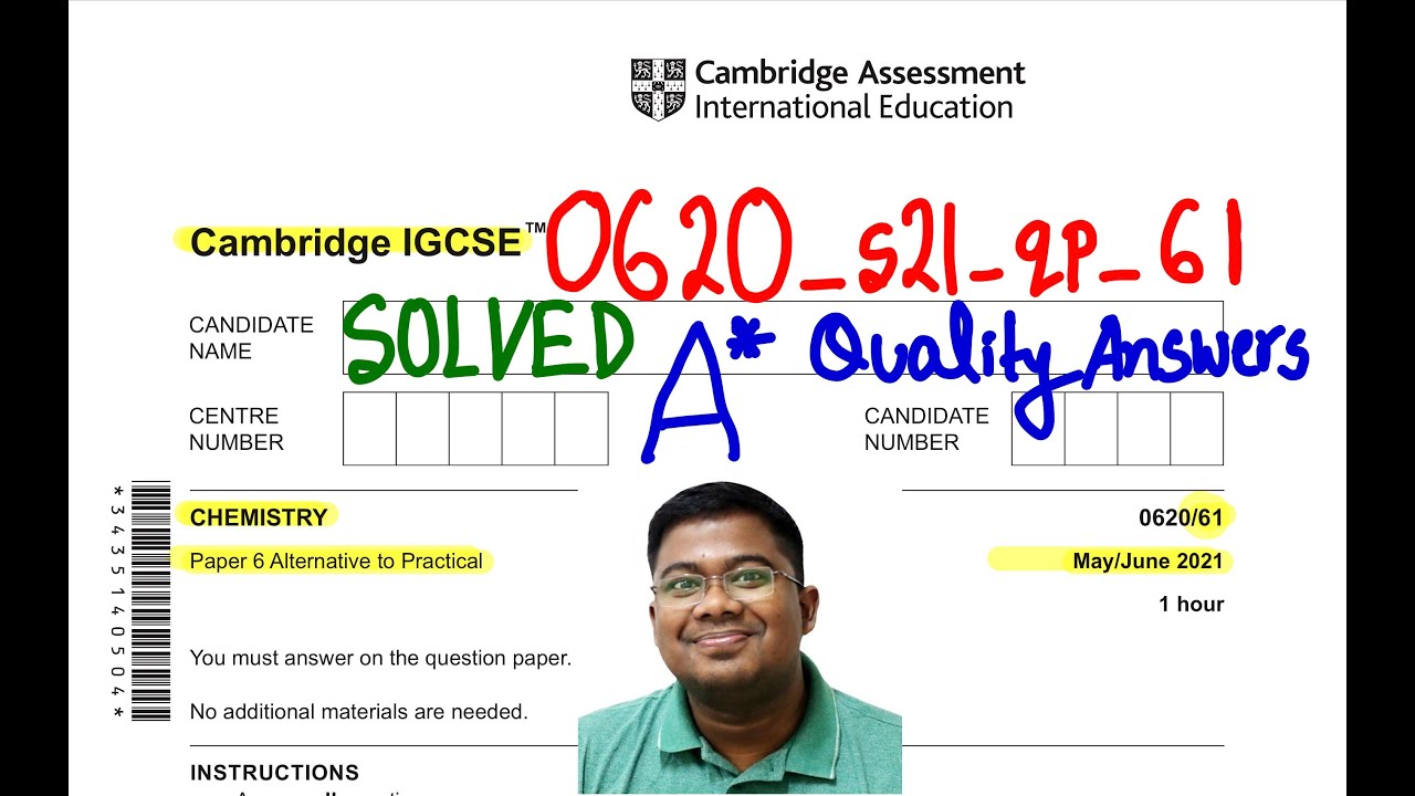 0620_s21_qp_61 SOLVED - YouTube