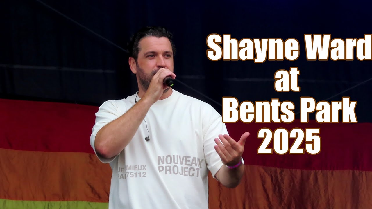 Shayne Ward Live at Bents Park South Shields July 2025 - YouTube
