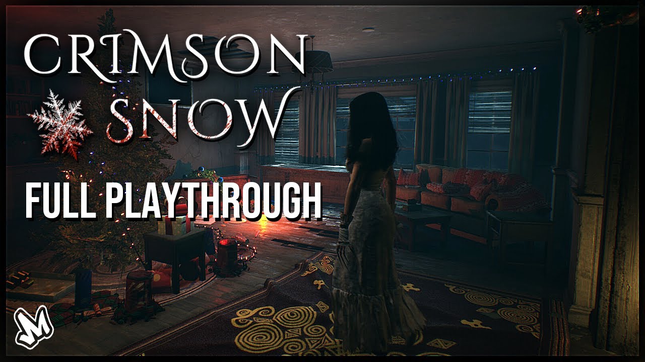 Crimson Snow I Full Playthrough I Indie Horror Game - YouTube