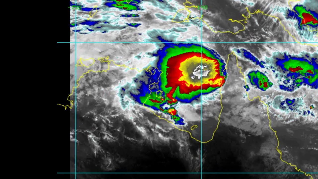Tropical Cyclone Penny Update 2 Cat 2 system January 4 - YouTube