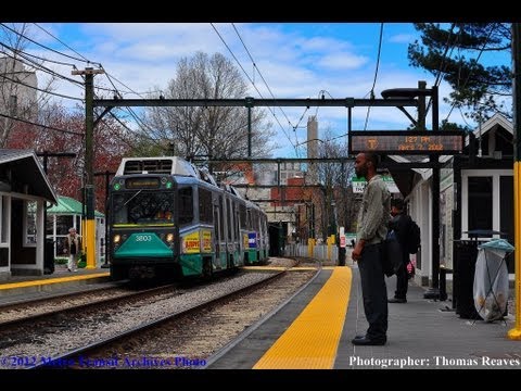 Massachusetts Bay Transportation Authority Green Line Branches (April ...