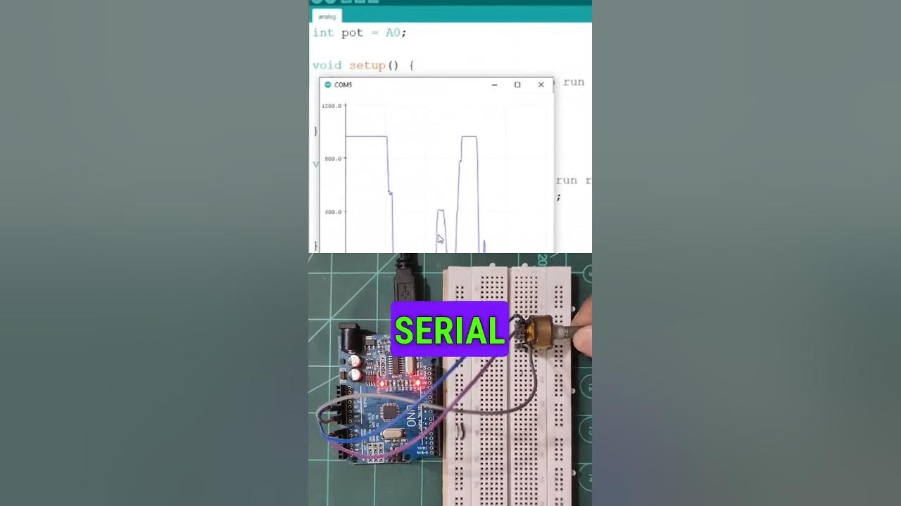 Reading Potentiometer Analog Values with Arduino Uno! 📊 - YouTube