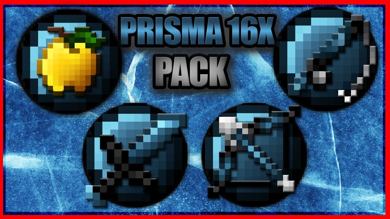 Minecraft PvP Texture Pack l Prisma 16x [1.7/1.8] ★ - YouTube