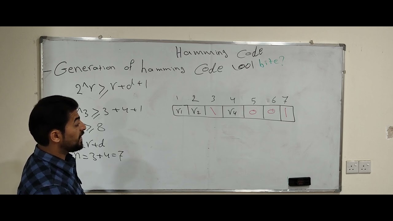 Hamming code المحاضرة الثالثة - YouTube