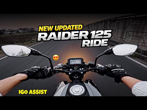 New Updated Raider 125 Ride 😍 | 2026 TVS Raider iGO Ride |