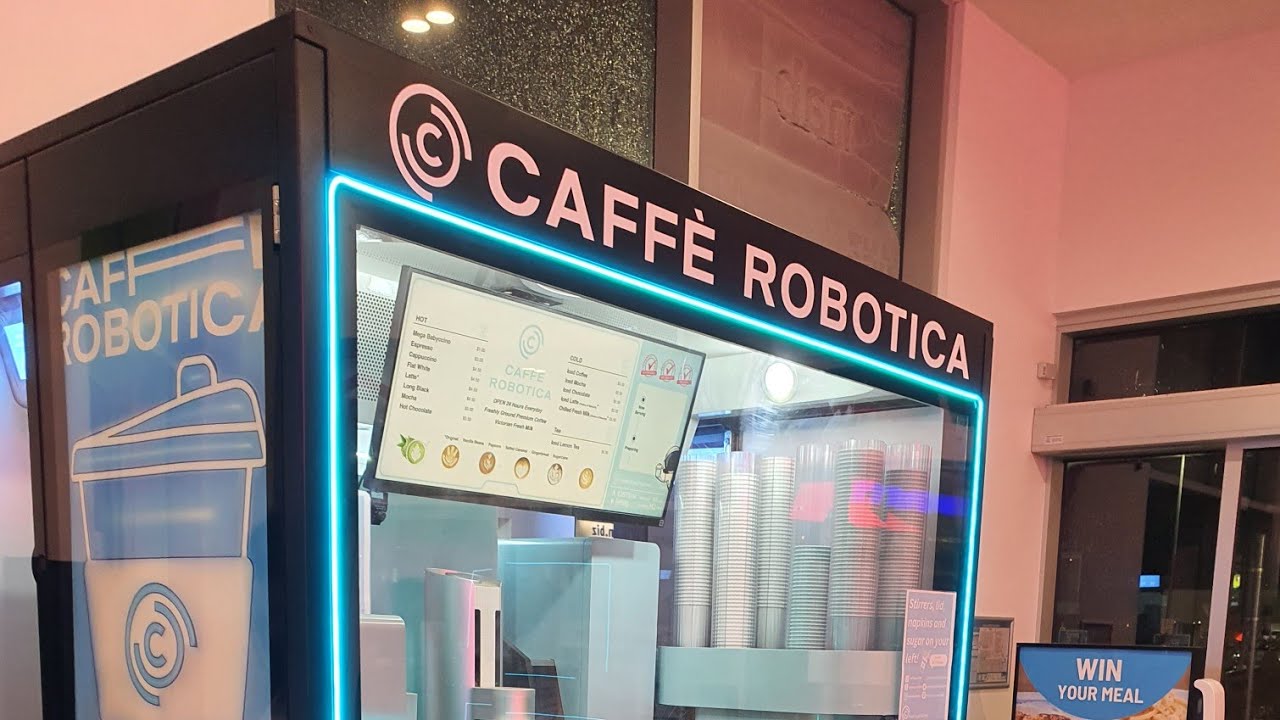 Caffe Robotica (Auto coffee machine) - YouTube