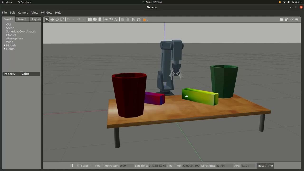 Pick and Place using MoveIt ! | ROS | Gazebo - YouTube